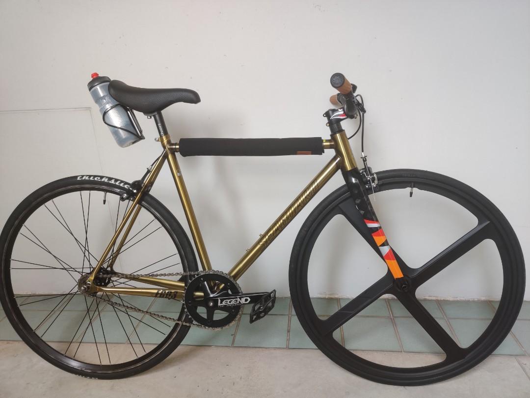 Seaboard FG03 Gold Single Speed bicycle, Sports Equipment, Bicycles ...