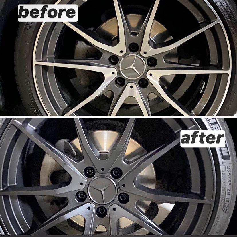 Spray rims to matte black, Car Accessories, Tyres & Rims on Carousell