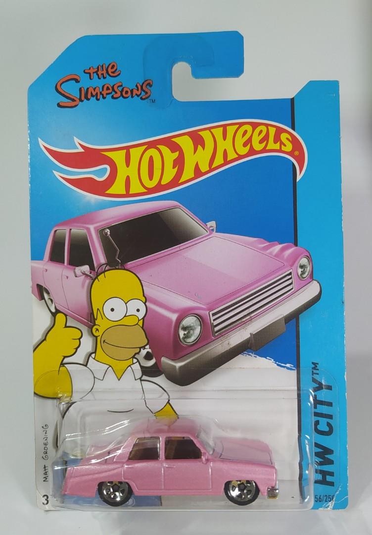 The Simpsons Hot Wheels - The Simpsons Family Diecast Car, Hobbies ...