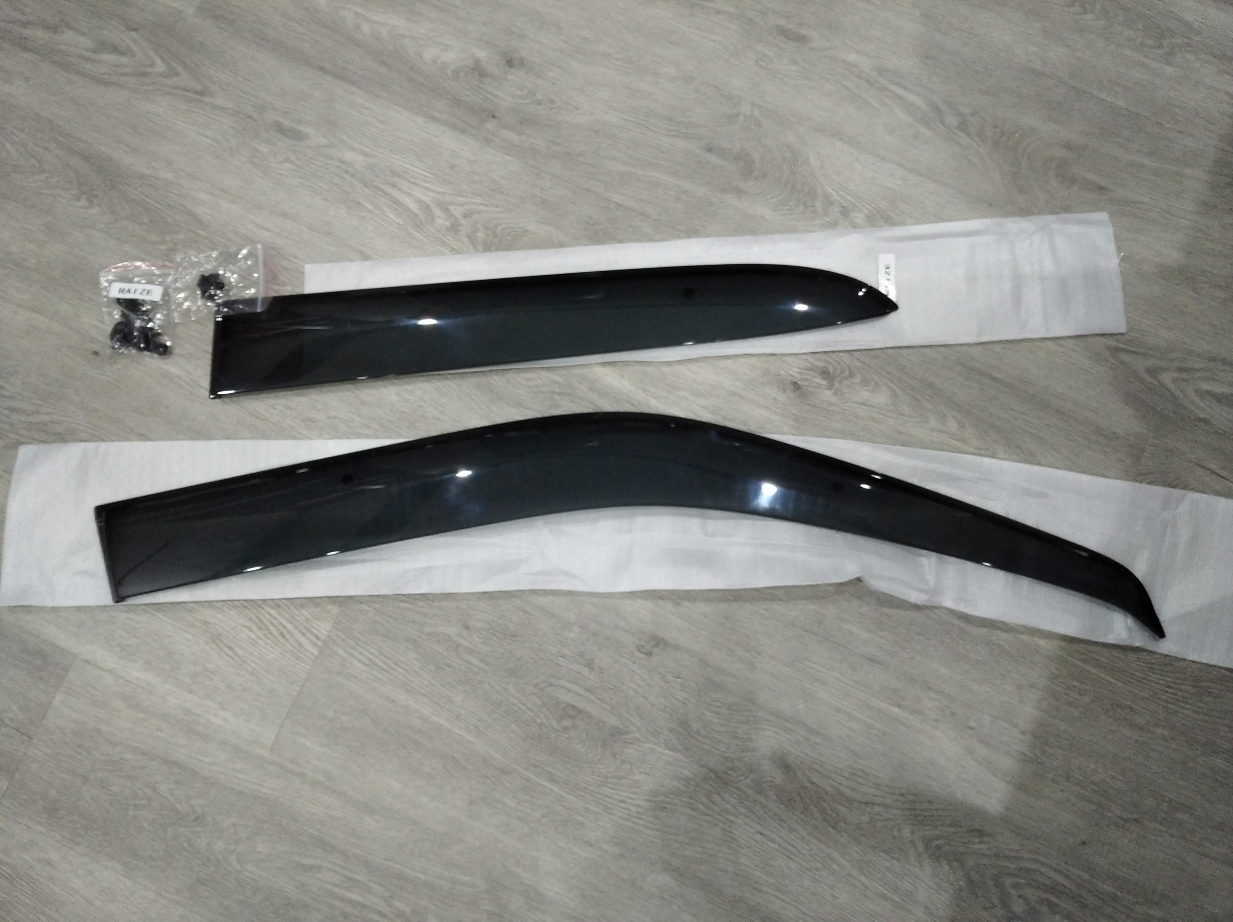 Toyota Raize window visor, Car Accessories, Accessories on Carousell