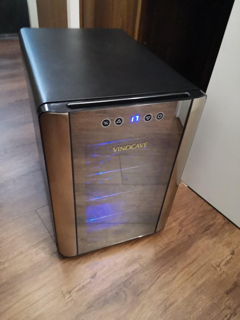 Vinocave wine chiller 12 bottles, TV & Home Appliances, Kitchen ...