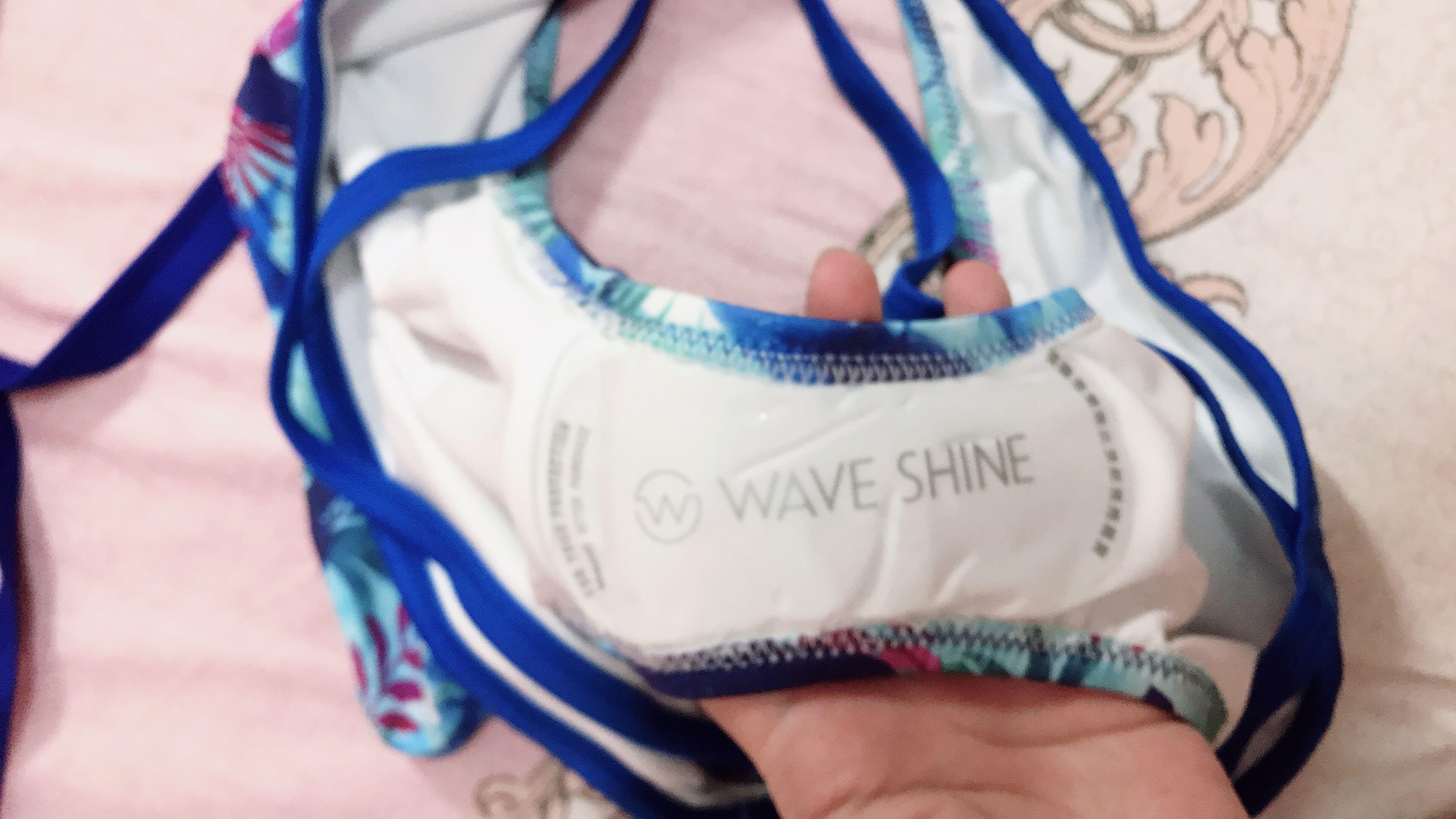 ##Wave Shine #比基尼 #bikini #單綁 #寶石藍, 她的時尚, 泳衣、潛水衣, 泳裝/比基尼在旋轉拍賣