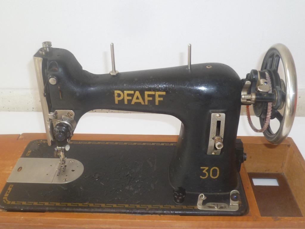 1950s Vintage Germany PFAFF 30 Sewing Machine w Motor Pedal Works ...