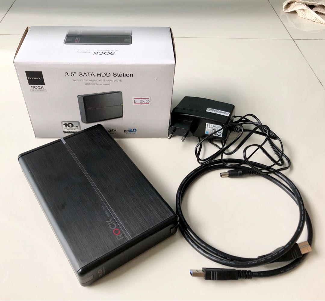 3.5” SATA HDD casing, Computers & Tech, Parts & Accessories, Hard Disks ...