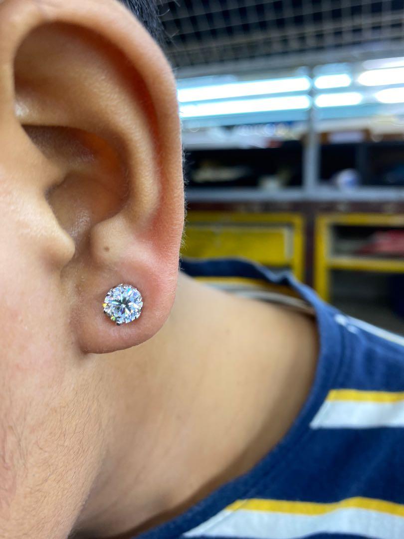 3ct SIGNITY STONE, Women's Fashion, Jewelry & Organizers, Earrings on ...