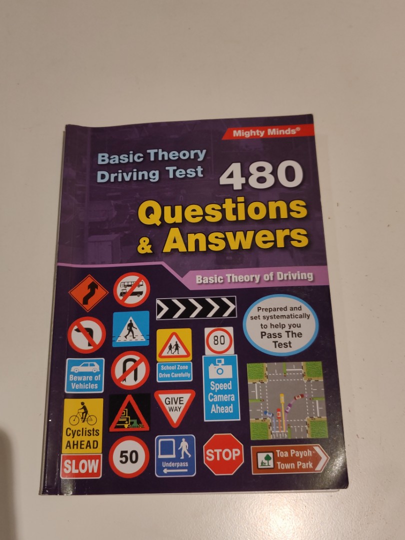 Basic Theory Driving book - BTT, Hobbies & Toys, Books & Magazines ...