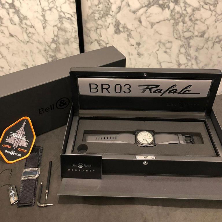 Bell & Ross Ceramic Chronograph Rafale BR03-94 “Limited 500”, Luxury ...