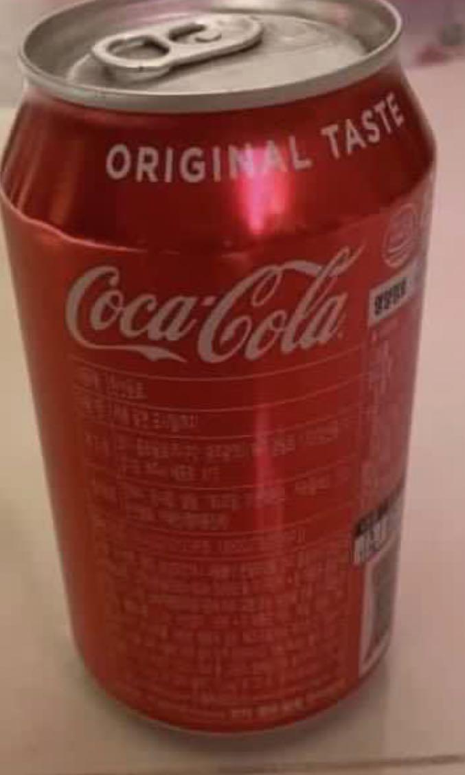 Brand New BTS V cola/coke can with signature, Hobbies & Toys ...