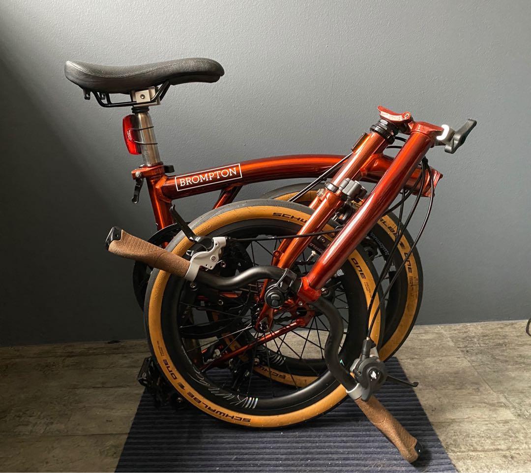 Brompton Flame Lacquer 2 speed, Sports Equipment, Bicycles & Parts ...