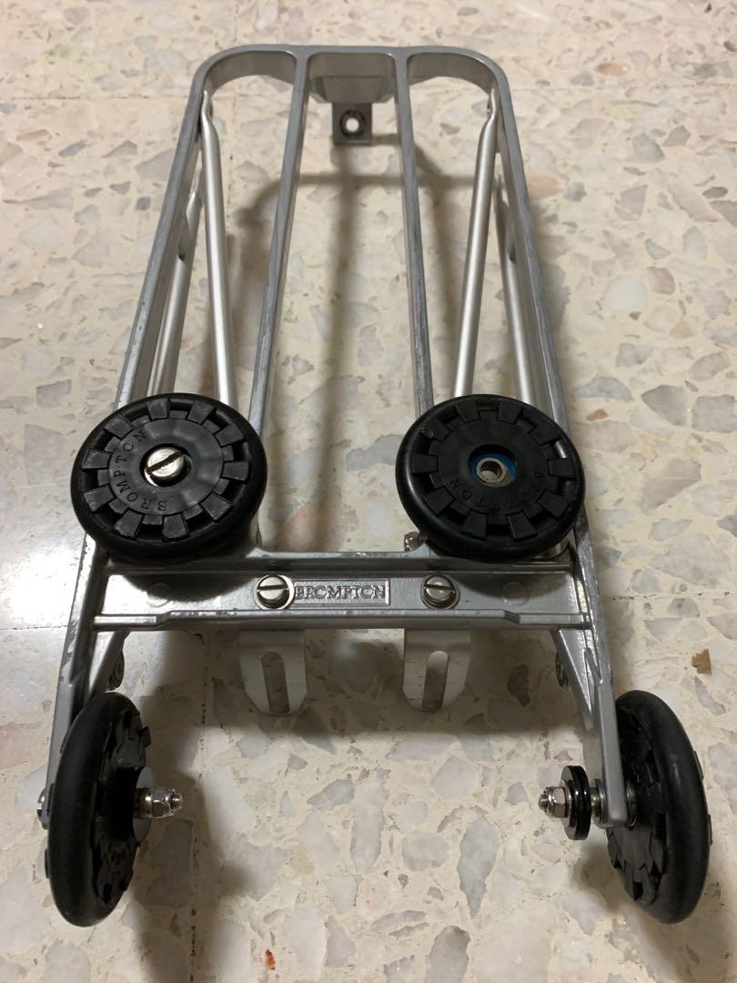 Brompton original rack with back fender, Sports Equipment, Bicycles ...