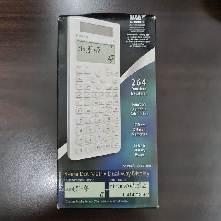 [Brand new] Canon scientific calculator, Hobbies & Toys, Books ...