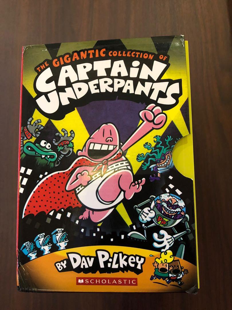 Captain Underpants- 12 books, Hobbies & Toys, Books & Magazines ...