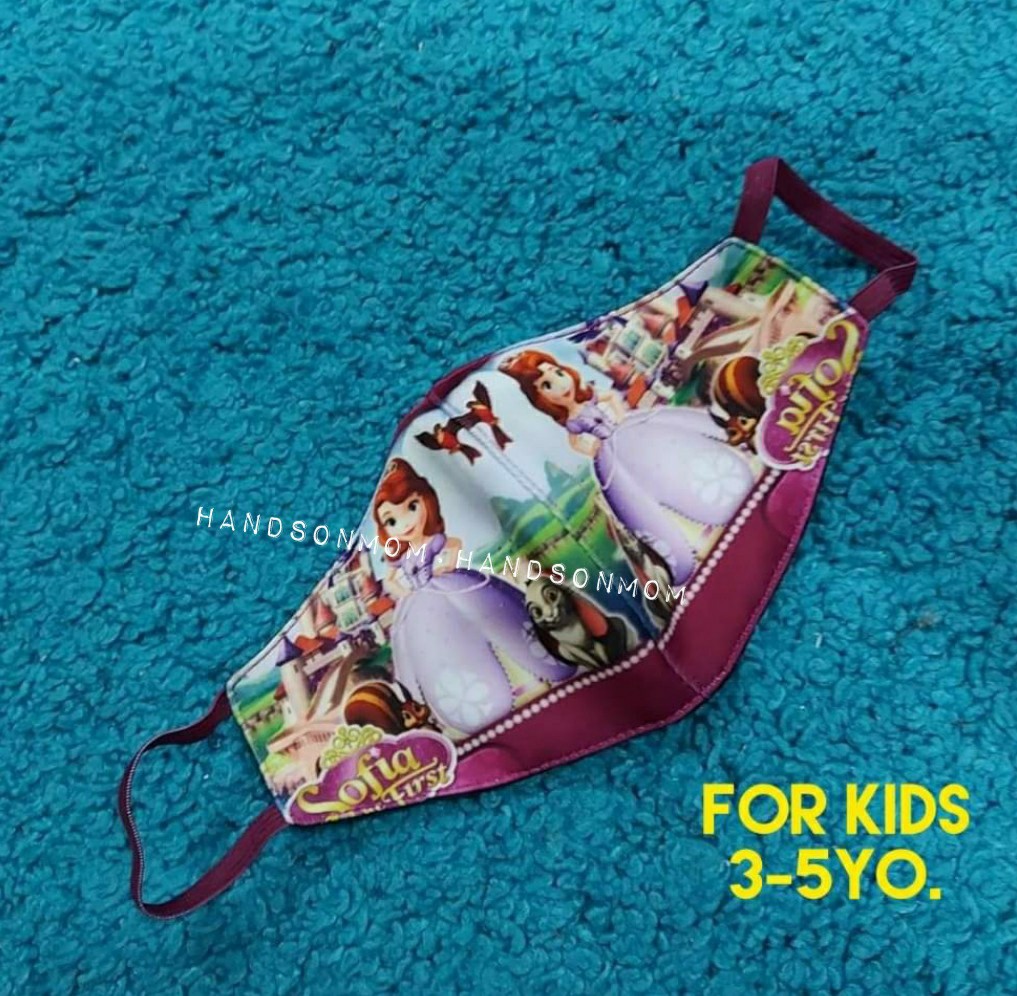 Cartoon Character Sofia the First face mask for kids, Looking For on ...