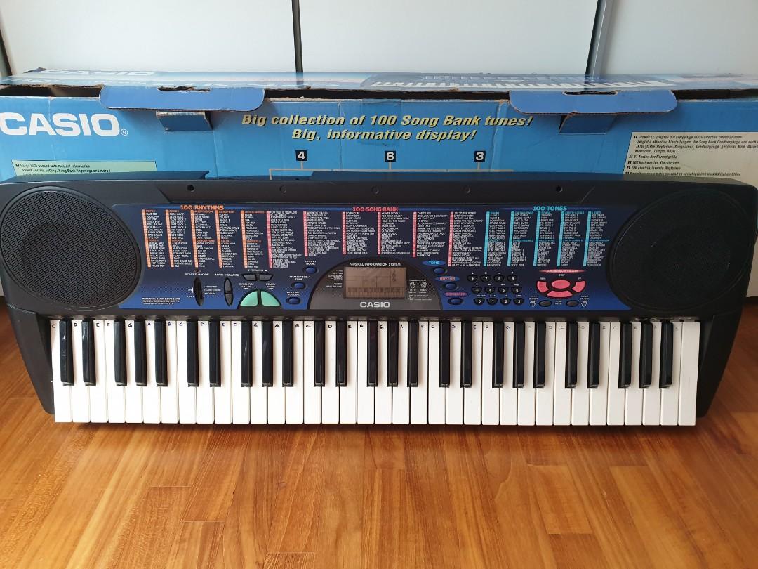 Casio Keyboard CTK-495, Hobbies & Toys, Music & Media, Musical ...