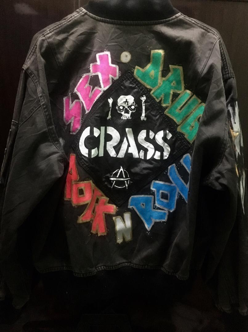 Crass Custom Jacket, Men's Fashion, Coats, Jackets and Outerwear on ...