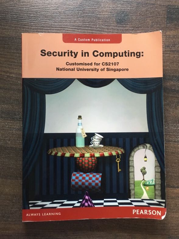 CS2107 Textbook Security in Computing, Hobbies & Toys, Books ...