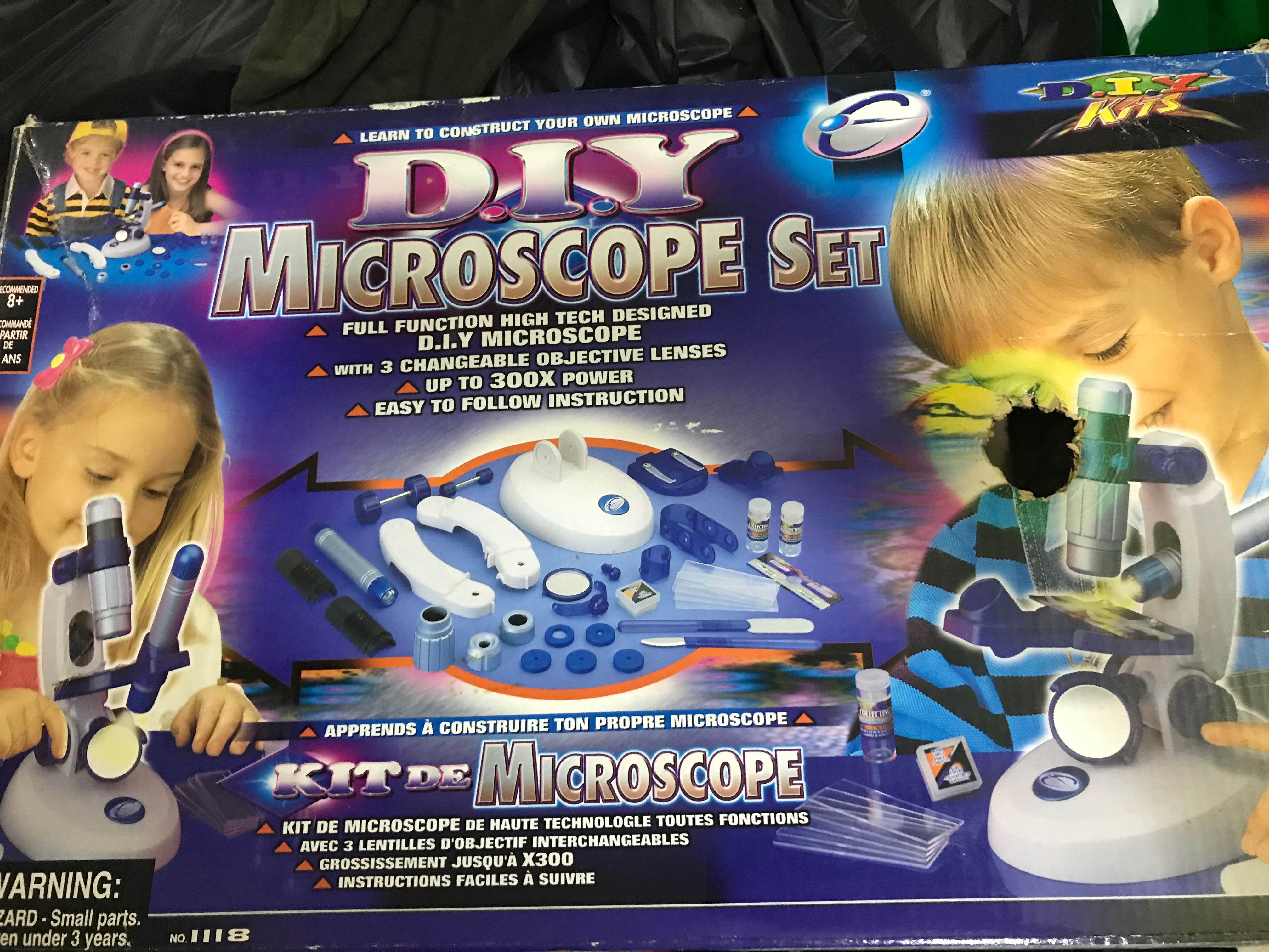 DIY Microscope Kit, Toys & Games, Others on Carousell