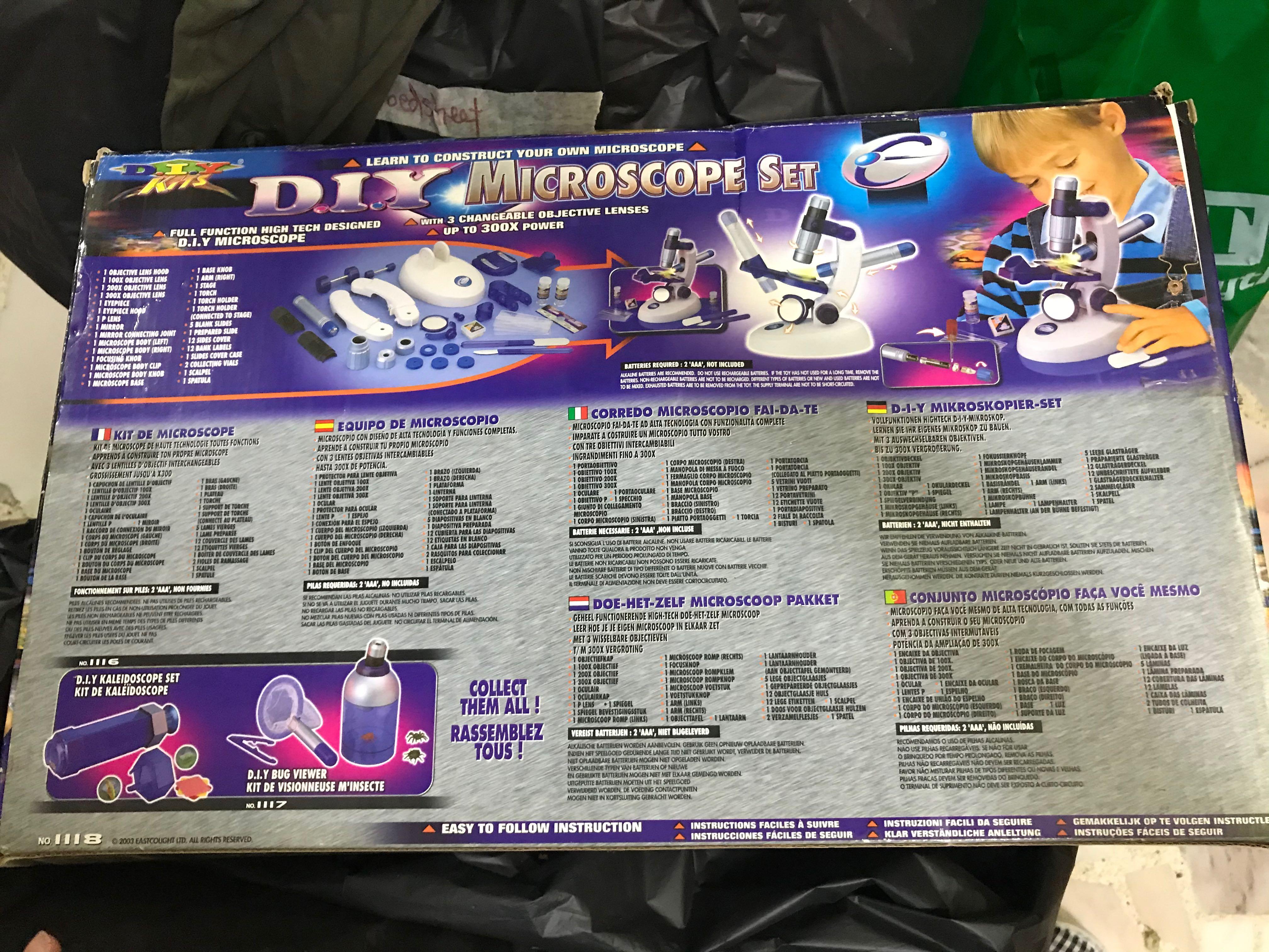 DIY Microscope Kit, Toys & Games, Others on Carousell