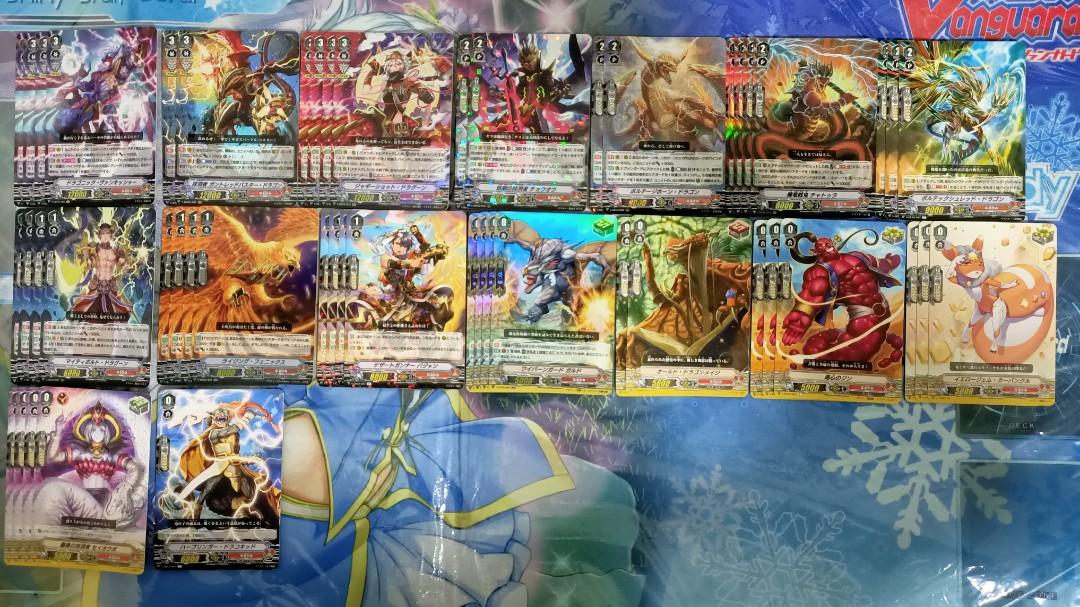 Full Build Vanguard Narukami (Vanquisher) Standard Deck, Hobbies & Toys, Toys & Games on Carousell