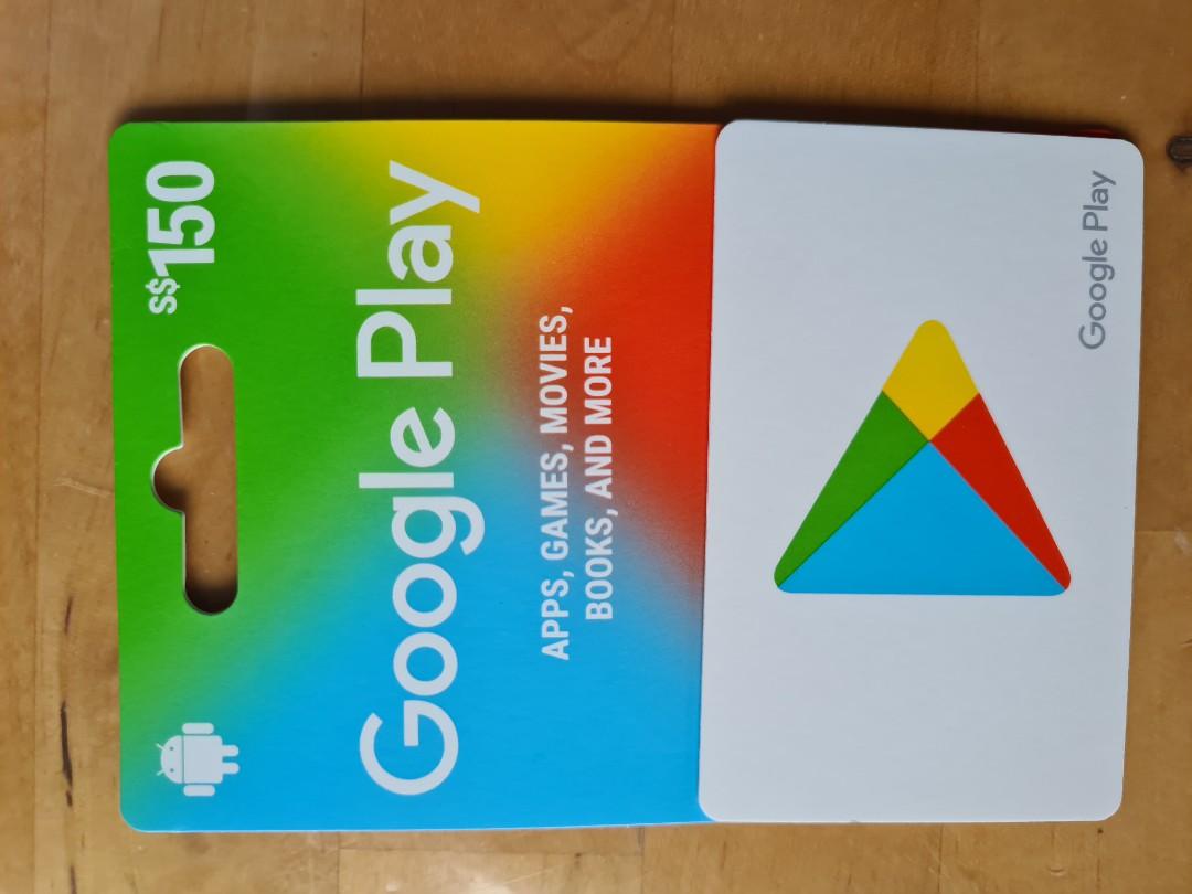 Google play gift card, Tickets & Vouchers, Vouchers on Carousell