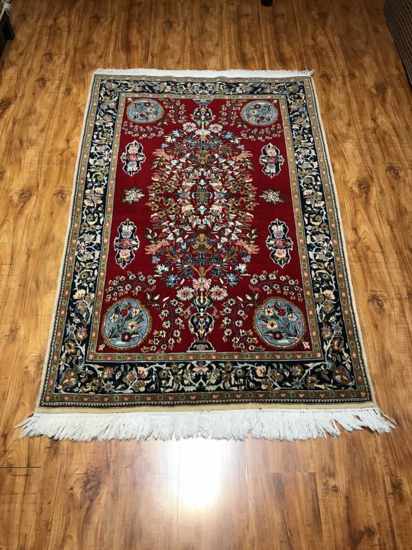 Authentic Handmade persian carpet, Furniture & Home Living, Home Decor ...