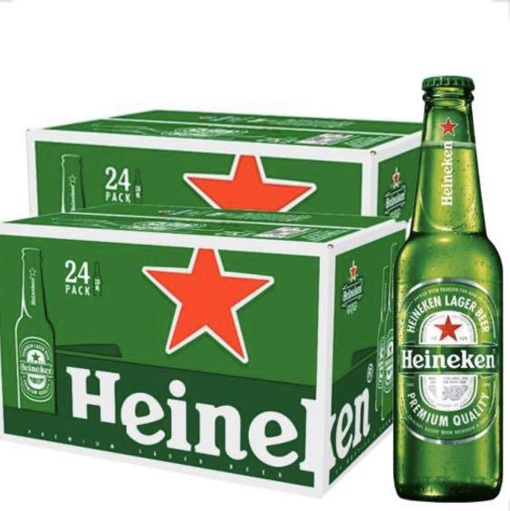 Heineken 330ml pint x12., Food & Drinks, Alcoholic Beverages on Carousell