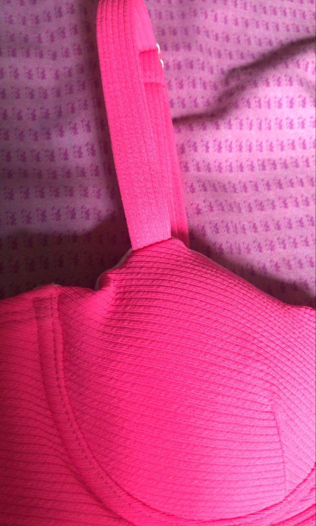 High Waisted Bikini / Neon Adjustable Bikini / Ribbed Bikini, Women's ...