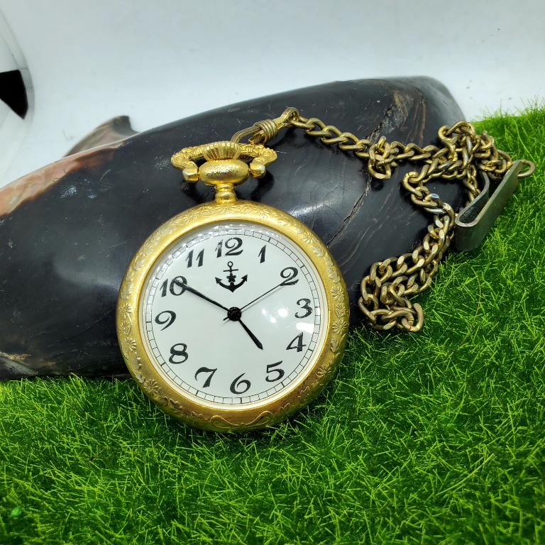 Japanese Battleship YAMATO Quartz Pocket Watch, Women's Fashion ...