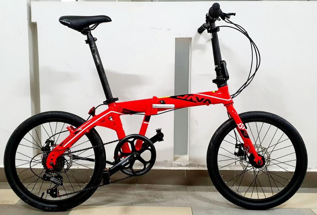 Java TT 7 Folding/ Foldable Bike, Sports Equipment, Bicycles & Parts ...