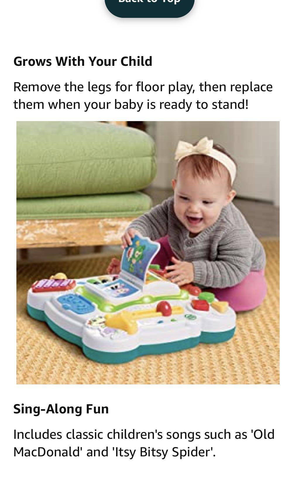 Leapfrog learn and groove activity musical table, Babies & Kids, Infant ...