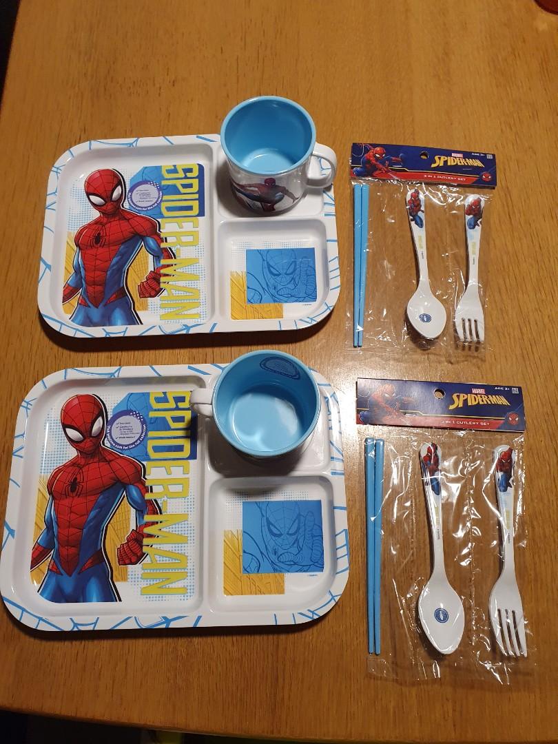 Marvel Spider-Man kids meal set, Babies & Kids, Baby Nursery & Kids ...