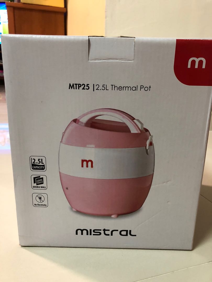 Mistral thermal pot, TV & Home Appliances, Kitchen Appliances, Cookers ...