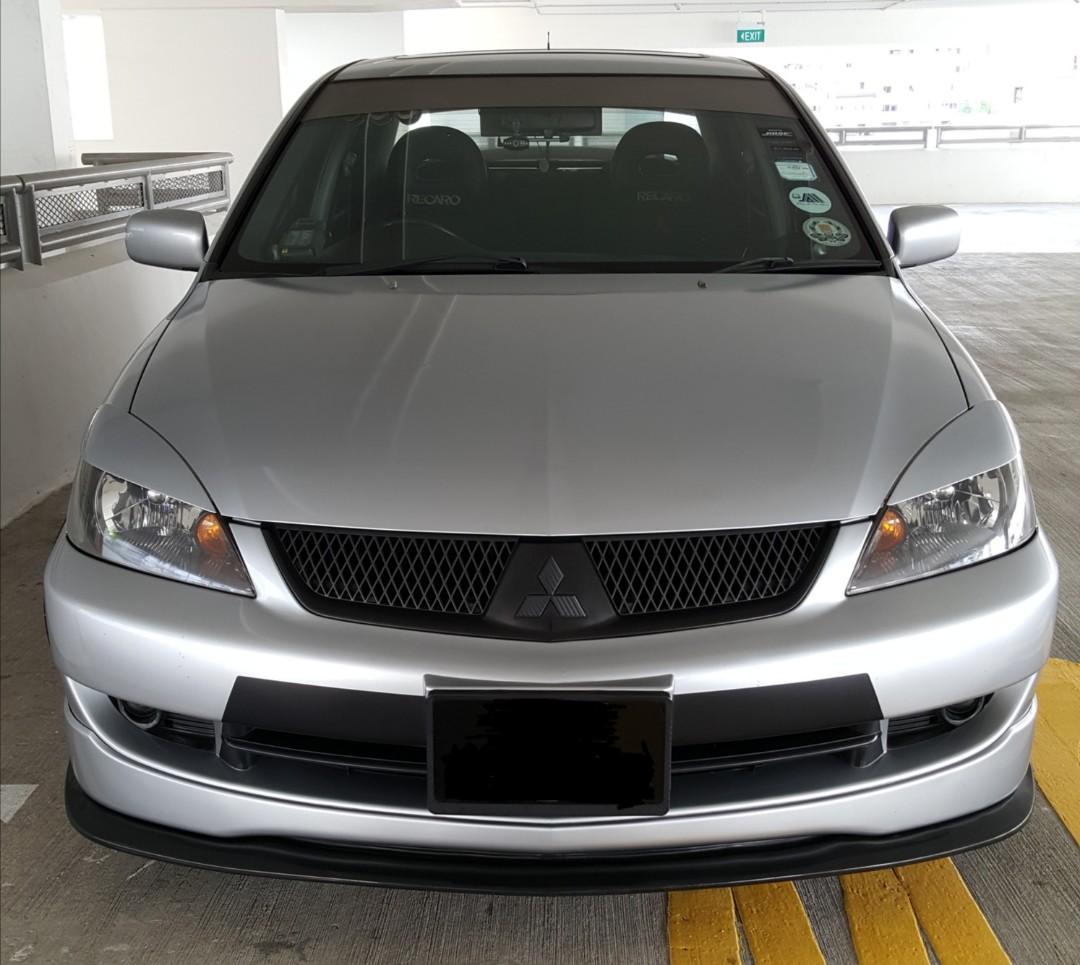Mitsubishi Lancer GLX CS3 front bumper lower lip, Car Accessories ...