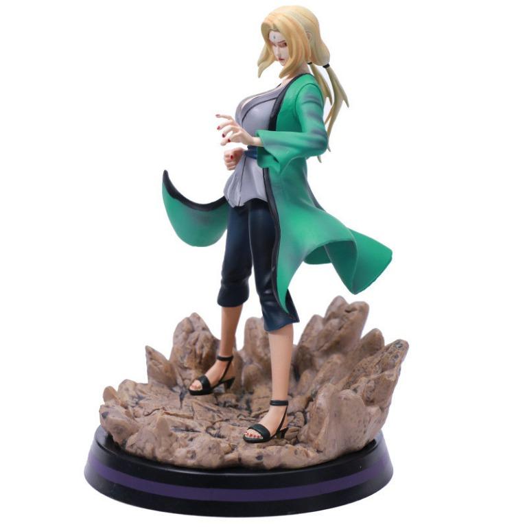Naruto Tsunade Statue Diorama Action Figures 28cm Anime Naruto ...