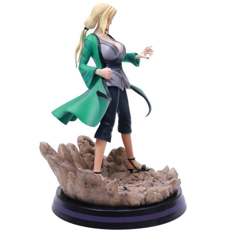 Naruto Tsunade Statue Diorama Action Figures 28cm Anime Naruto ...