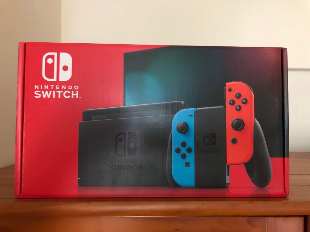 Nintendo Switch Gen 2 Console *Brand New* with 1 year local maxsoft ...