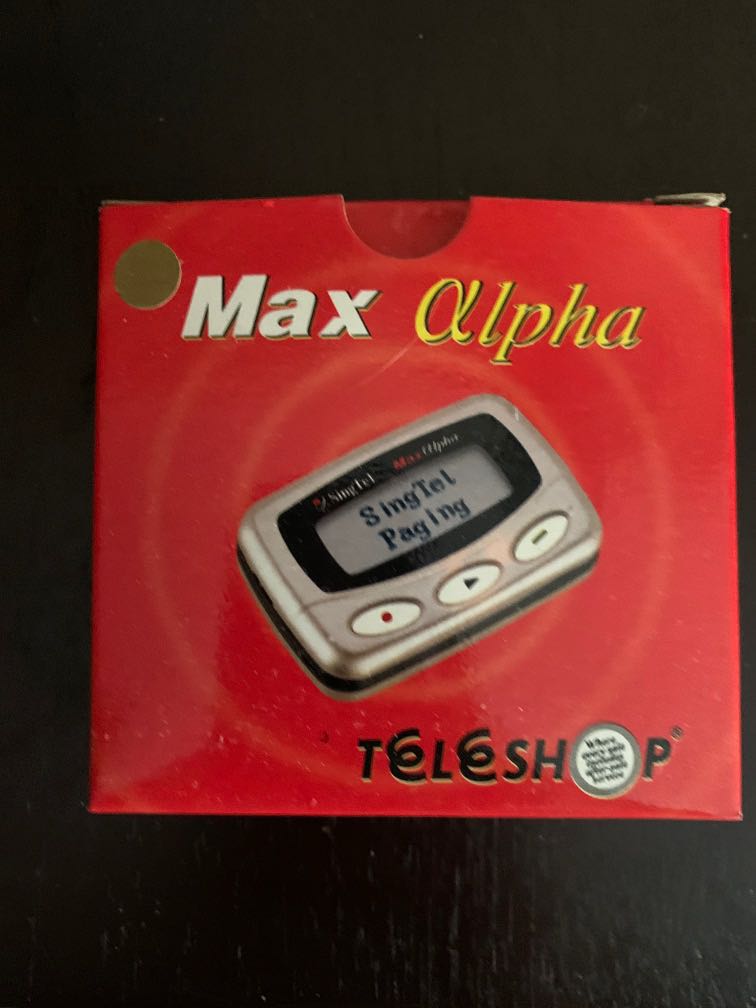 Pager vintage max alpha, Mobile Phones & Gadgets, Mobile & Gadget ...