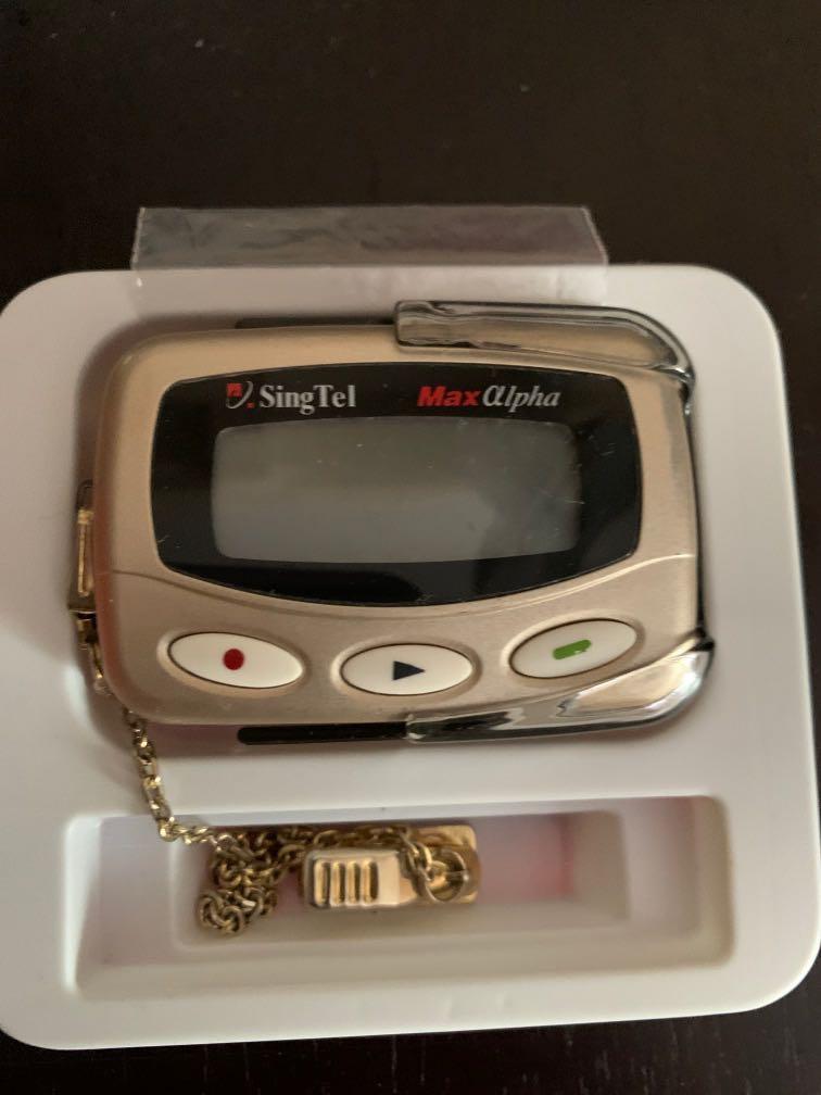 Pager vintage max alpha, Mobile Phones & Gadgets, Mobile & Gadget ...