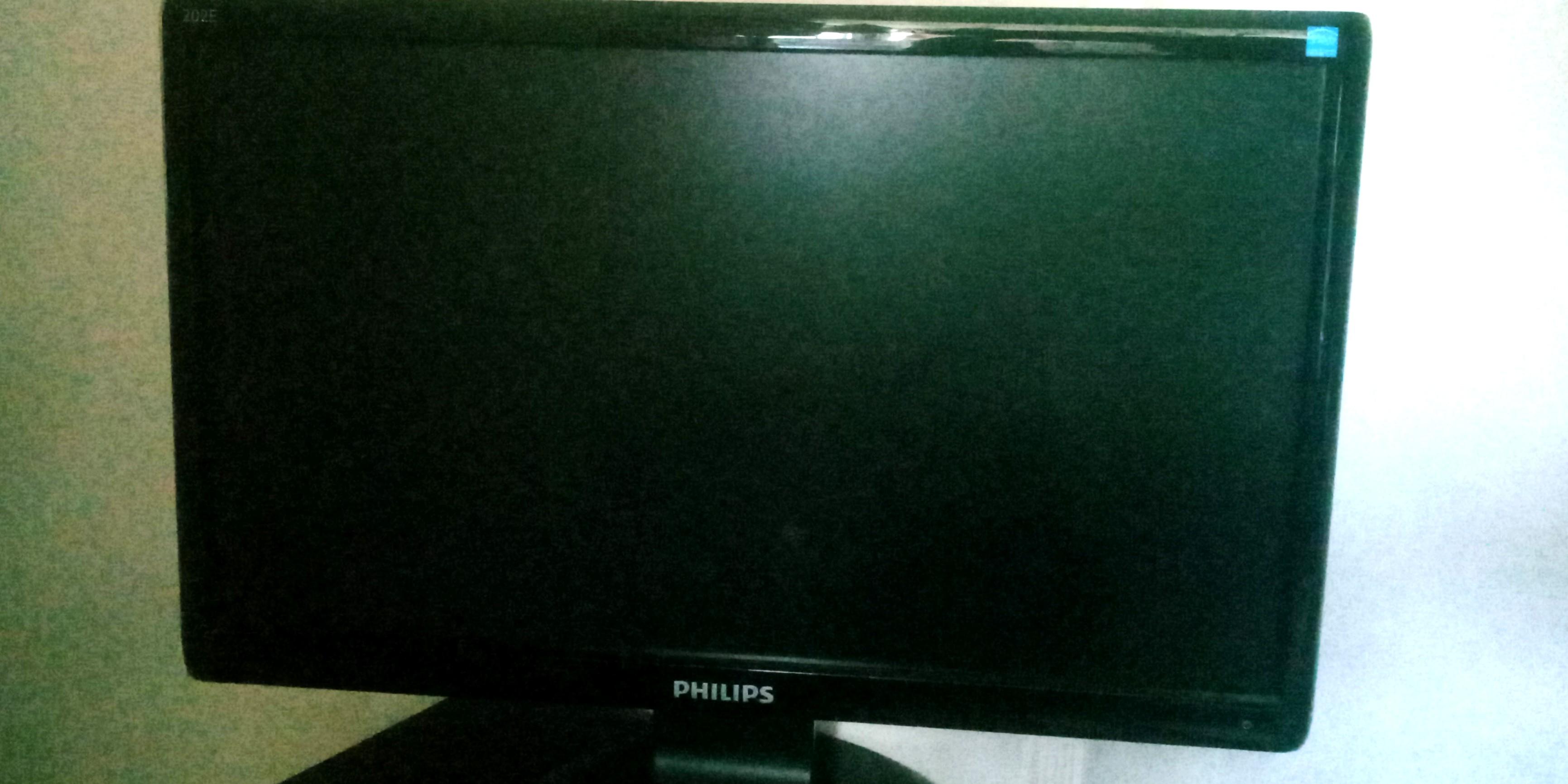 Philips 202E 20吋LCD顯示器, 家庭電器, 電視 & 其他娛樂, 電視組件及配件 - Carousell