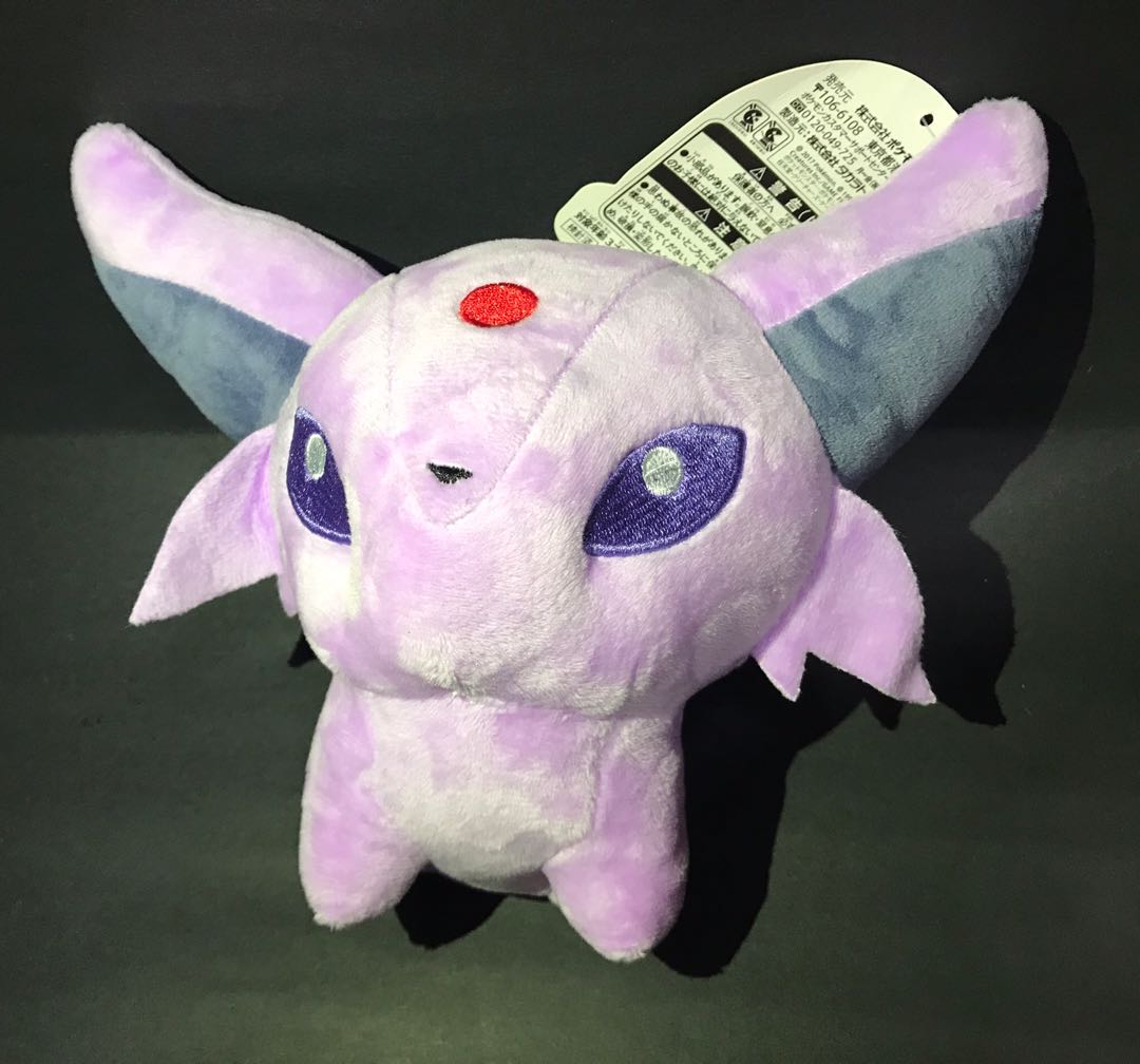Pokemon Espeon Plush Stuffed Toy, Hobbies & Toys, Toys & Games on Carousell