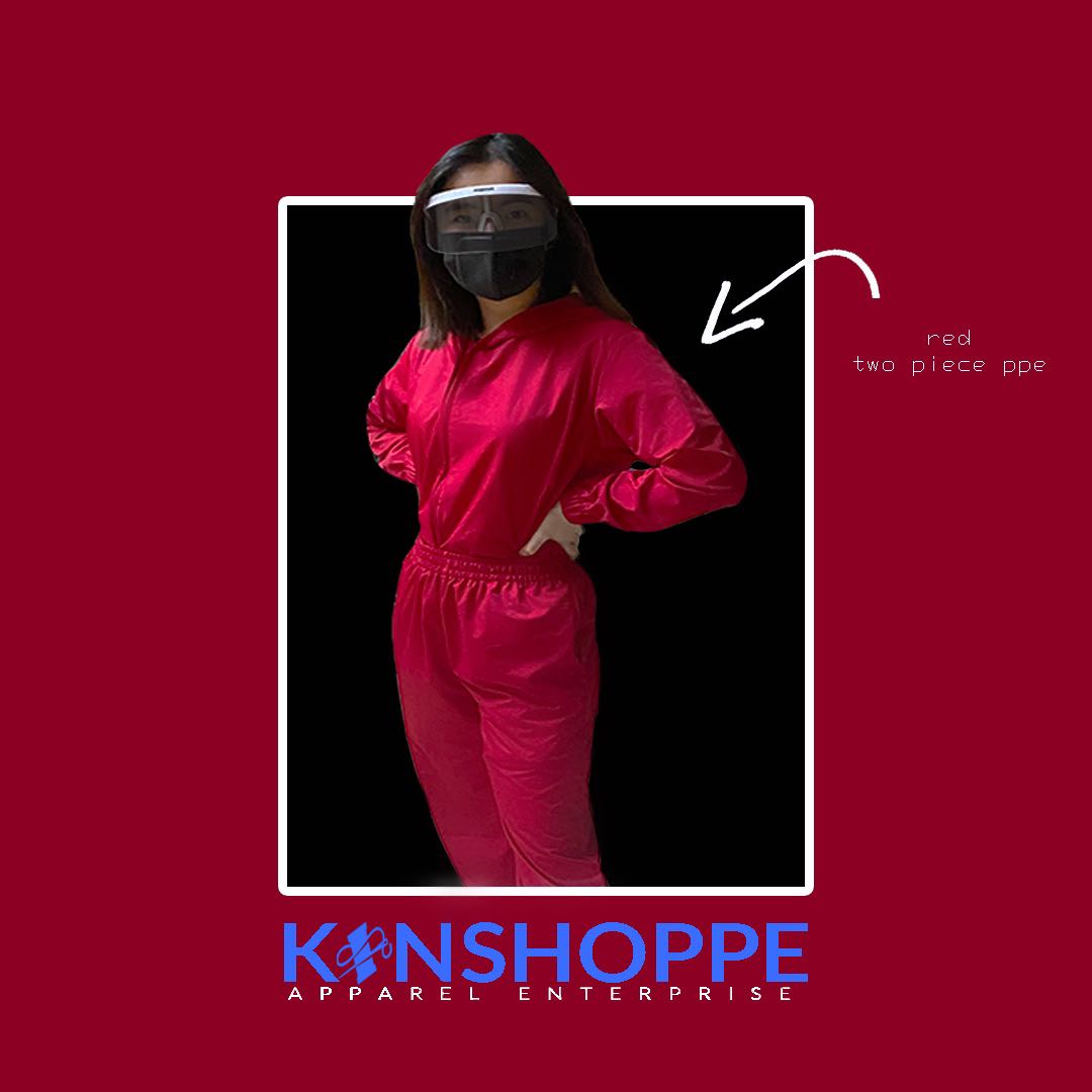 Red PPE Suit, Women's Fashion, Coats, Jackets and Outerwear on Carousell