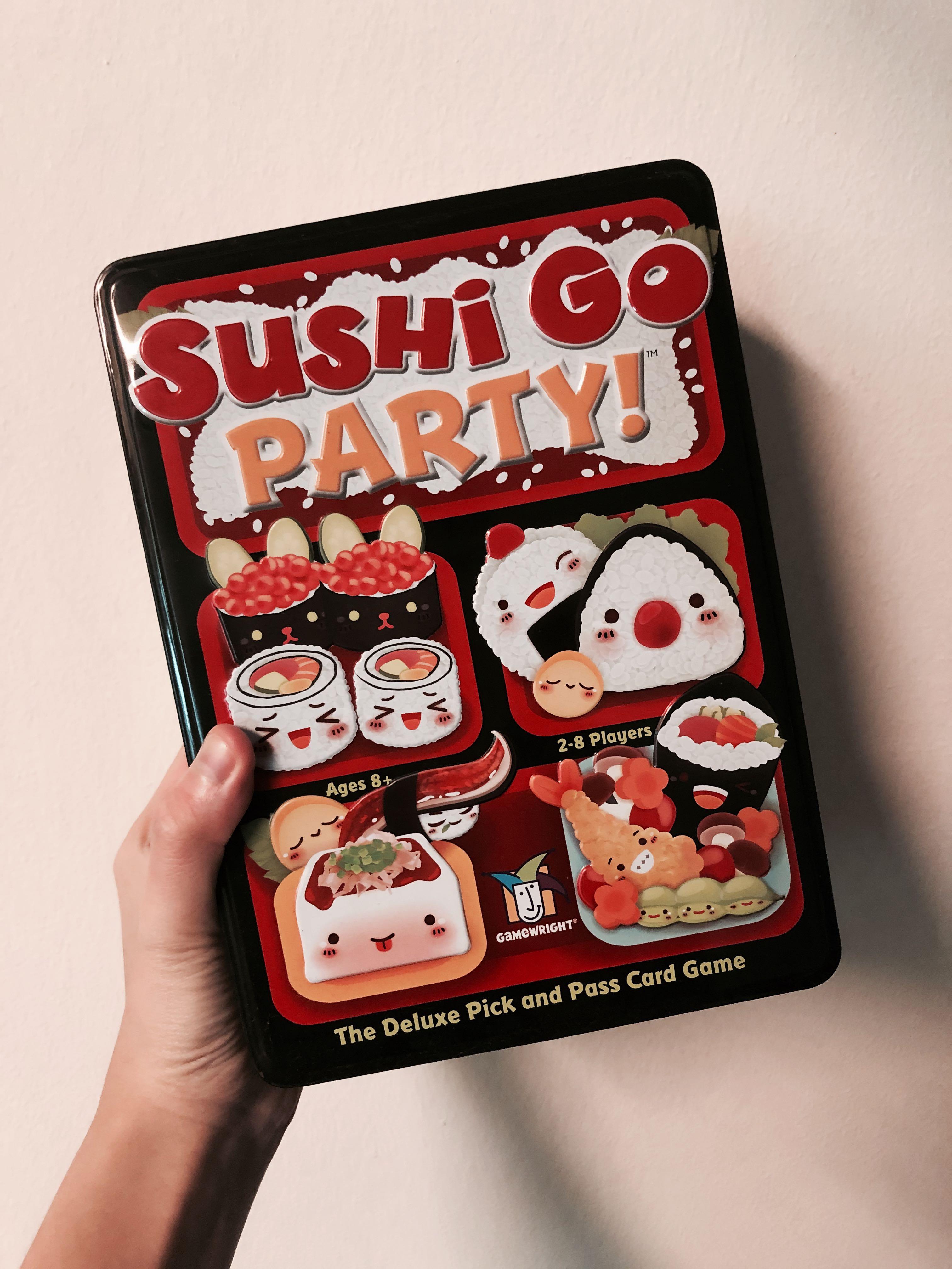 Sushi Go Party boardgame, Hobbies & Toys, Toys & Games on Carousell