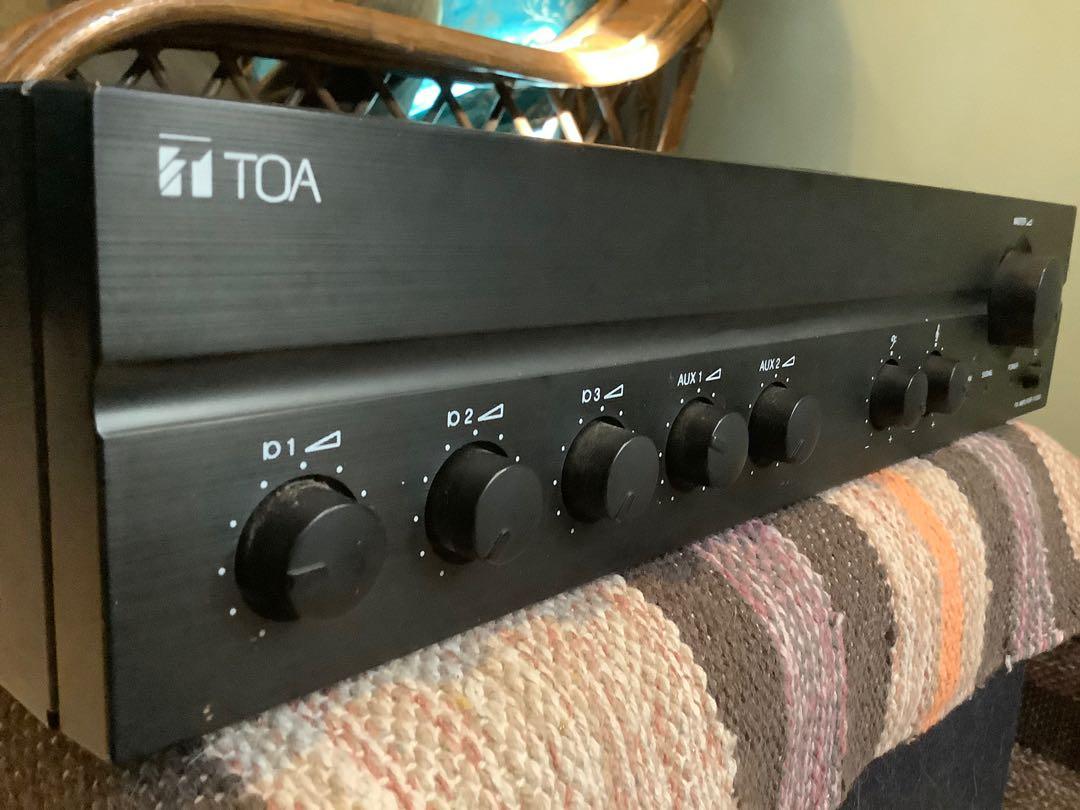 TOA- PA Mixer Amplifier, Audio, Soundbars, Speakers & Amplifiers on ...