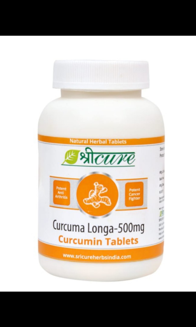 Selling Fast -ARTHRITIS RELIEF TUMERIC TABLETS - CURCUMA LONGA 500MG on ...