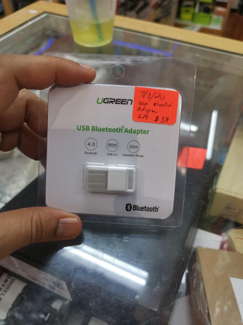 UGREEN USB Bluetooth 4.0 Adapter White 30443, Computers & Tech, Parts ...