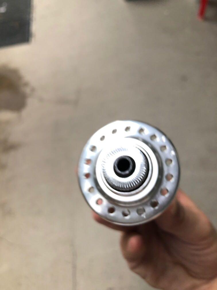 Velocity front hub 100mm, Sports Equipment, Bicycles & Parts, Parts ...