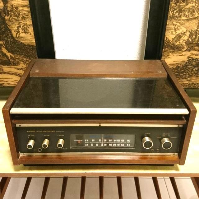 Vintage Sharp Receiver Turntable Record Player Radio, Hobbies & Toys ...