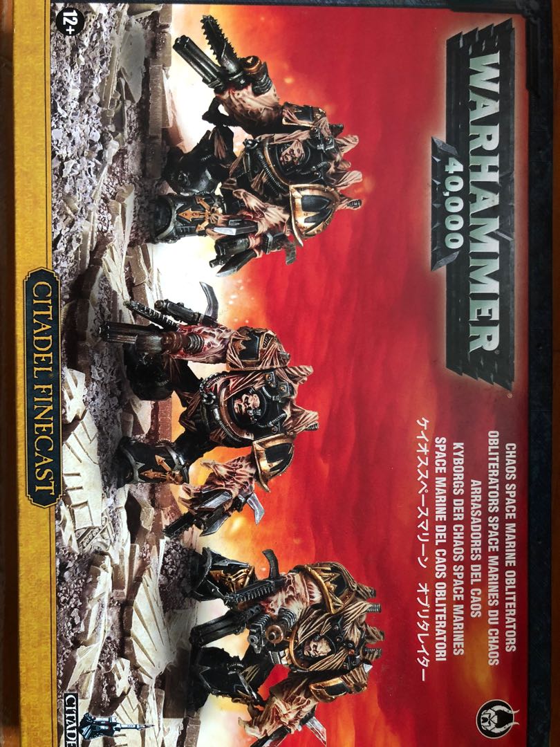 Warhammer 40k obliterators chaos space marines, Hobbies & Toys, Toys ...