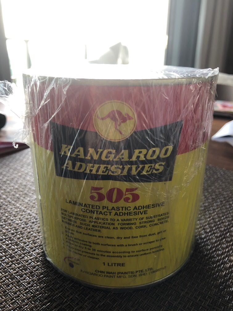 Kangaroo adhesives 505 (1 litre), Everything Else on Carousell