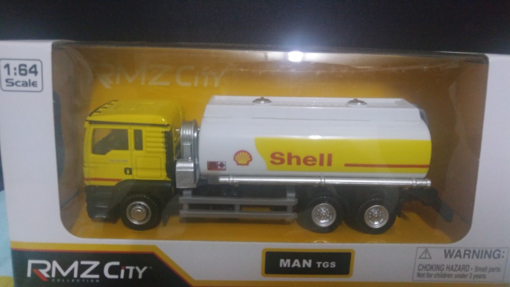 貨車 模型 蜆殼 油車 Shell oil tanker truck (與 tomytec tomica tiny size 一樣 1比64 ...